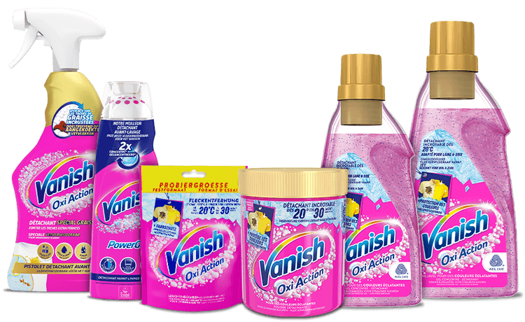 Vanish, voor kleren die langer meegaan! | Vanish NL