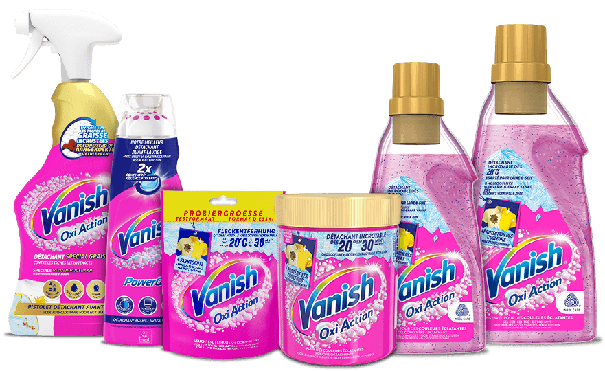 Vanish, voor kleren die langer meegaan! | Vanish NL